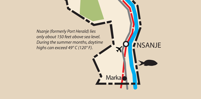 Malawi Tourist Map Illustration Project - Austin Madinga's Life Unbound